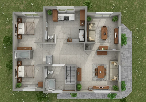 AI Floor Plan Remodel: Before & After Layout Optimization | AI Floor Plan Optimizer & Creator ...
